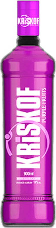 VODKA KRISKOF 900ML FRUTAS ROXA | Goiás Atacado Distribuidor