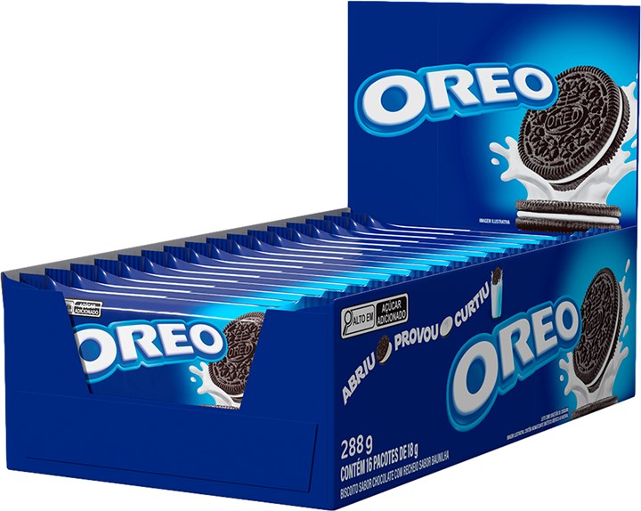 BISCOITO OREO 18G ORIGINAL | Goiás Atacado Distribuidor